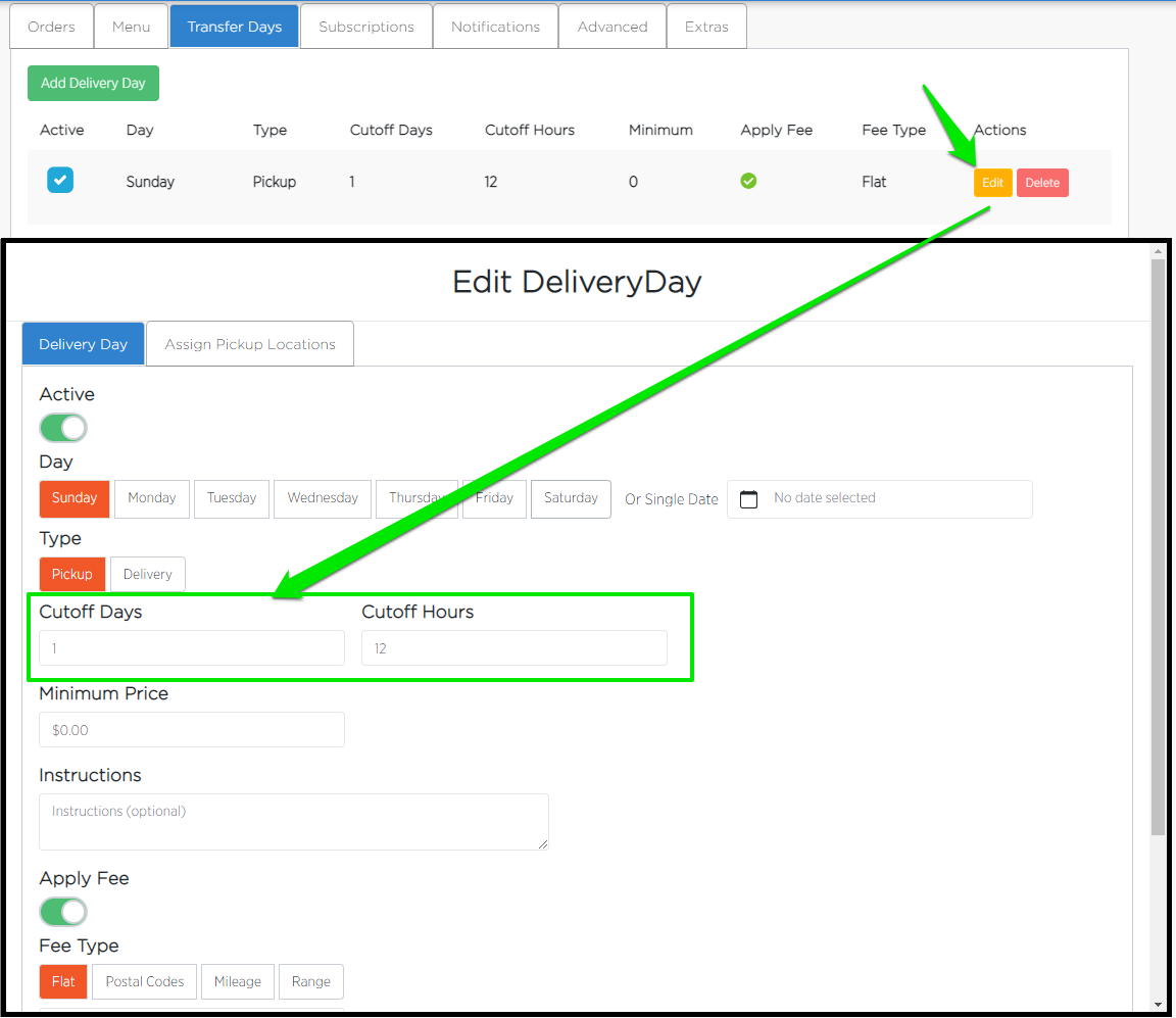 How to set up the Cut Off Period and how does it work? – GoPrep Help Desk